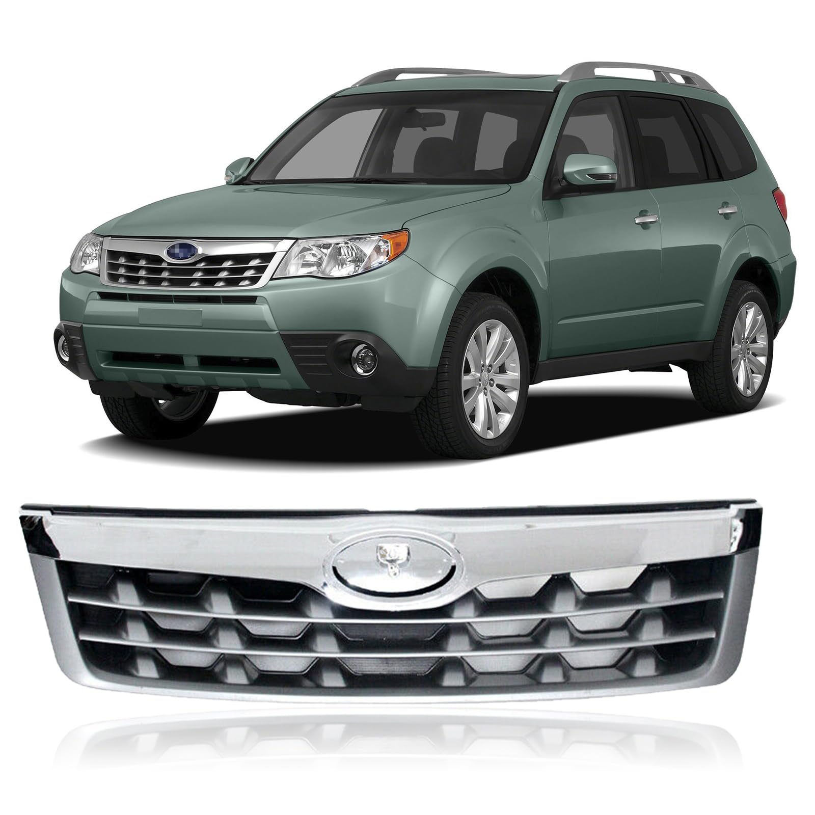 Amazon.com: Kspeed Front Bumper Grille Fit for 2011 2012 2013 Subaru ...