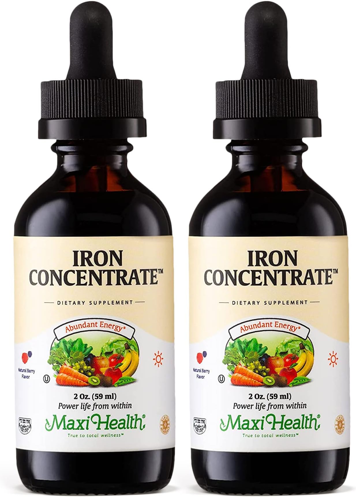 Amazon.com: Maxi Health Iron Supplement 15mg Per ML – Increase Energy ...
