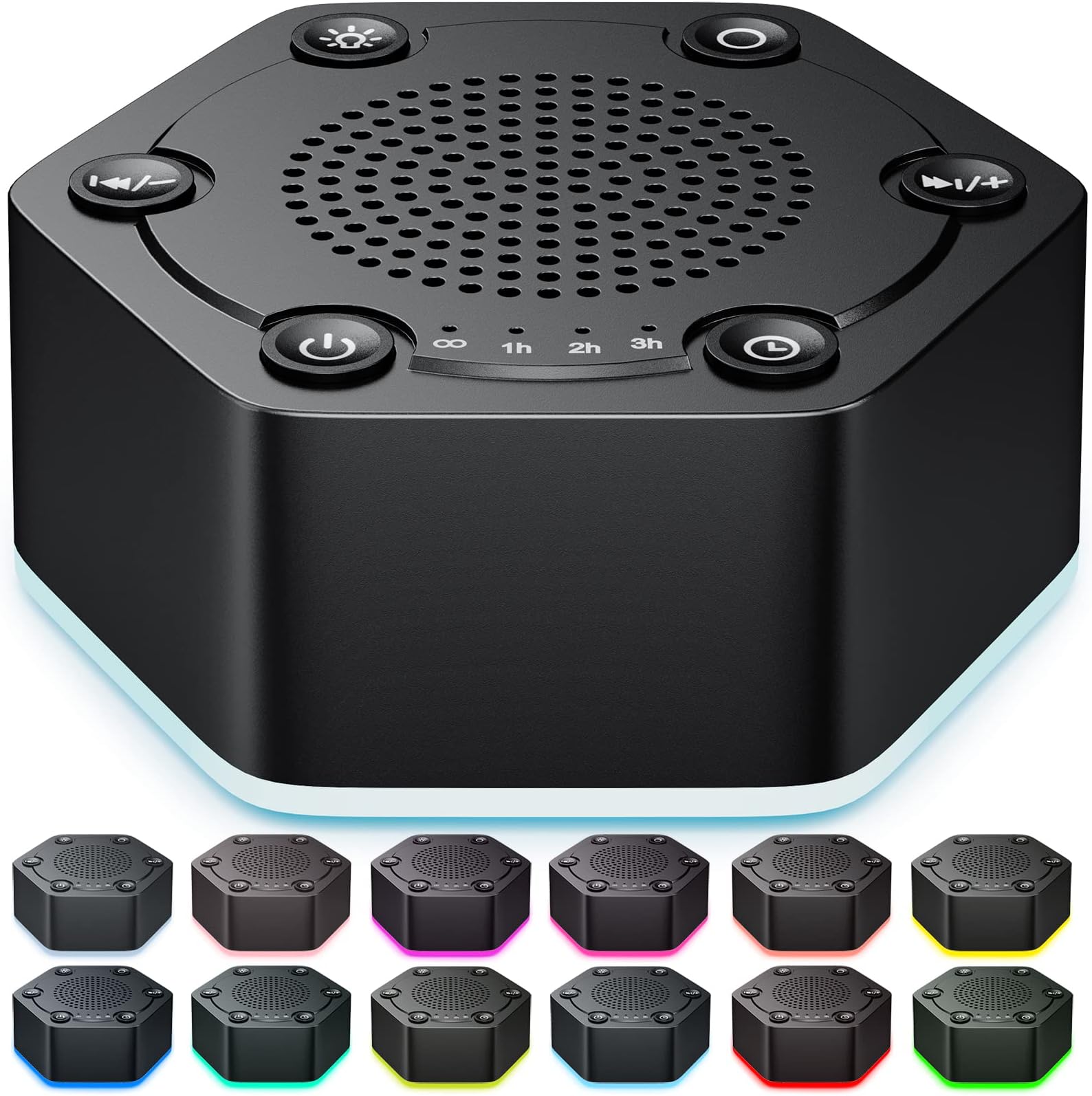 Amazon.com: WowSleep High Fidelity White Noise Sound Machines with 30 ...