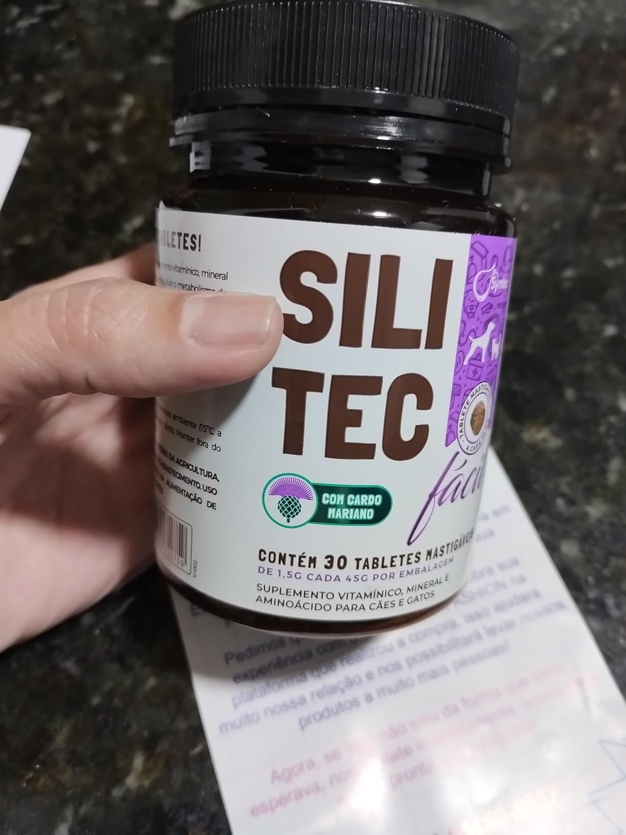 SYNTEC Suplemento Vitaminico Syntec Silitec Fácil 45G | Amazon.com.br