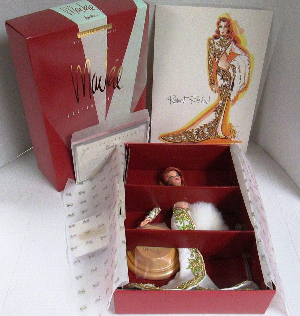 Barbie Radiant Redhead Barbie Doll Bob Mackie - Red Carpet Collection ...