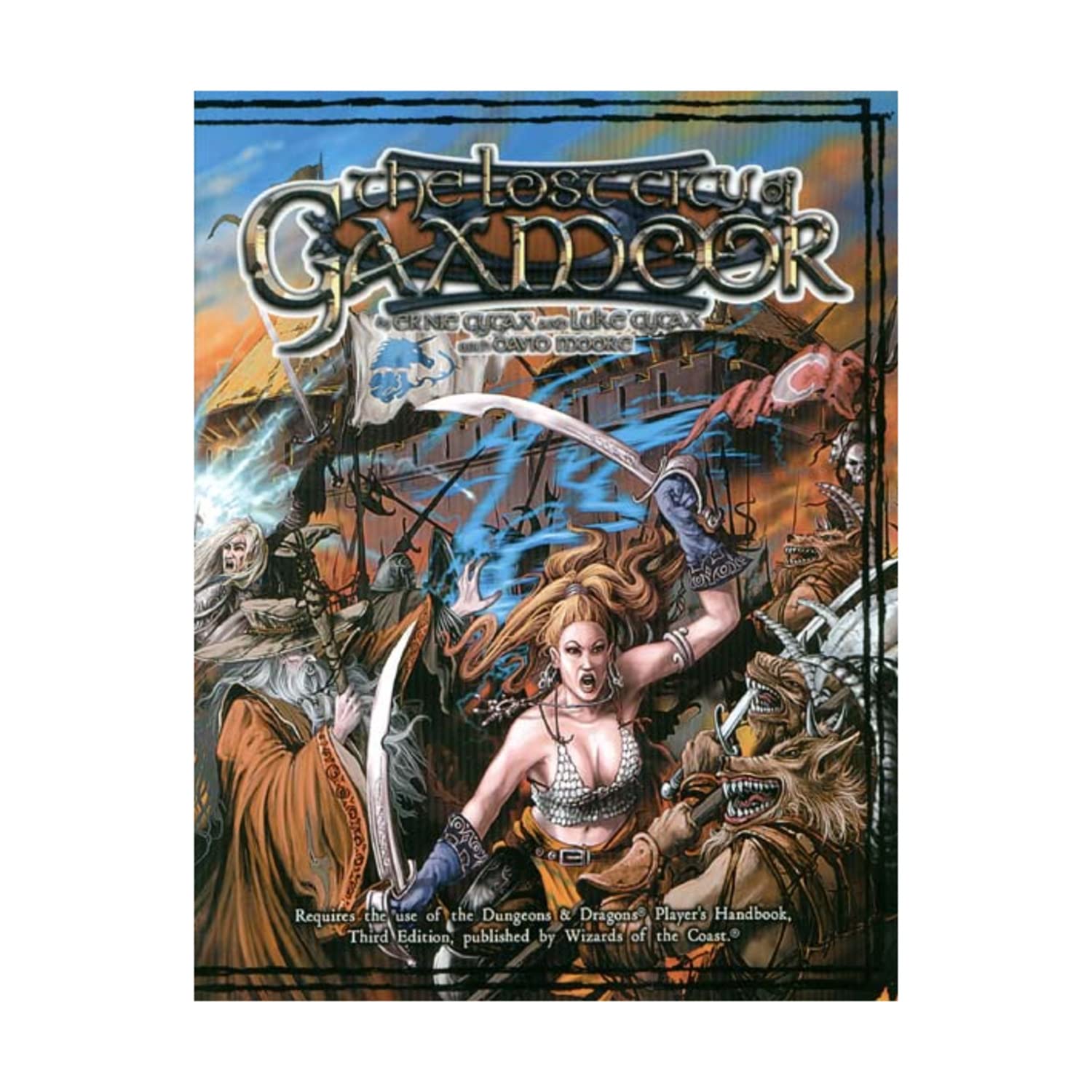 The Lost City of Gaxmoor: Gygax, Erie, Gygax, Luke: 9781931275071 ...