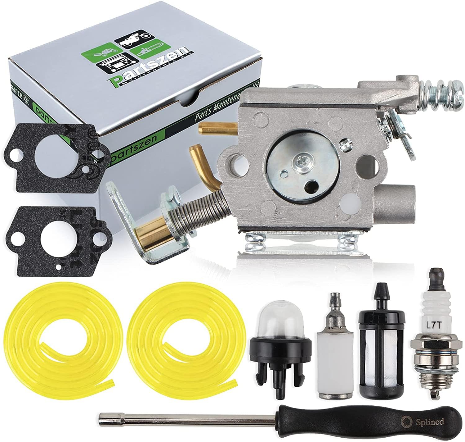 Amazon.com: MOTOKU 309376002 Carburetor Carb kit for Ryobi RY3714 ...