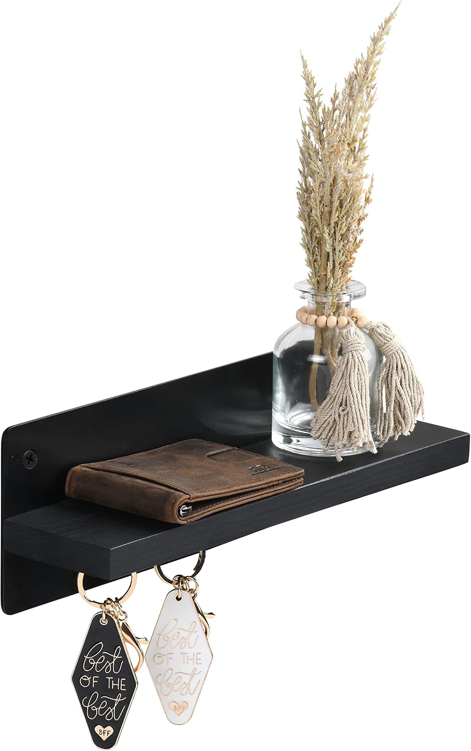 Amazon.com: Essentra Home Matte Black Modern Entryway Key Holder Made ...