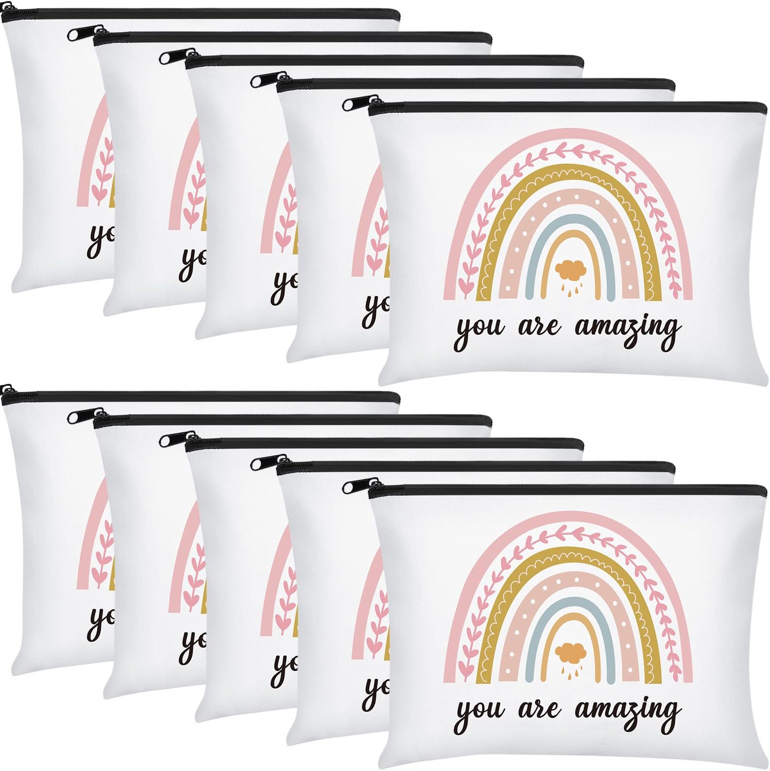 Amazon.com : Pinkunn Makeup Bags Bulk Housekeeping Week Gift 16 Pcs ...