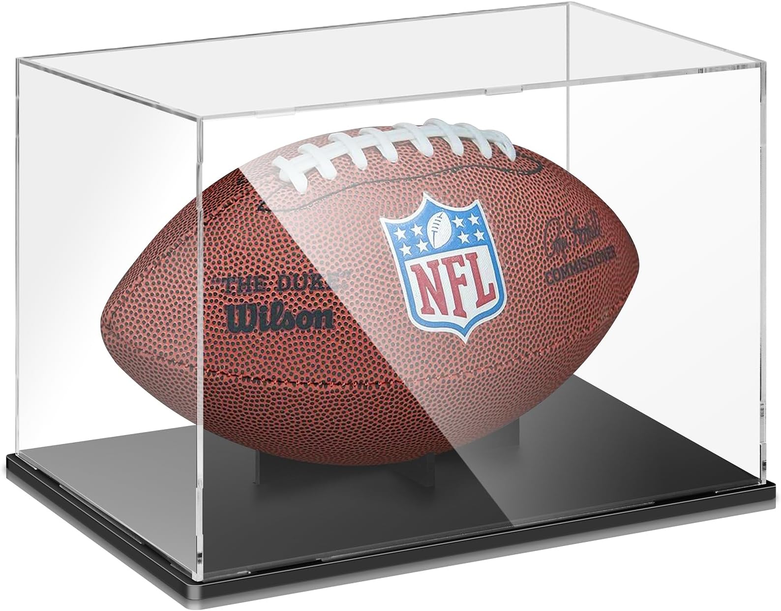 Amazon.com: New Version Football Display Case, Premium Clear Acrylic ...