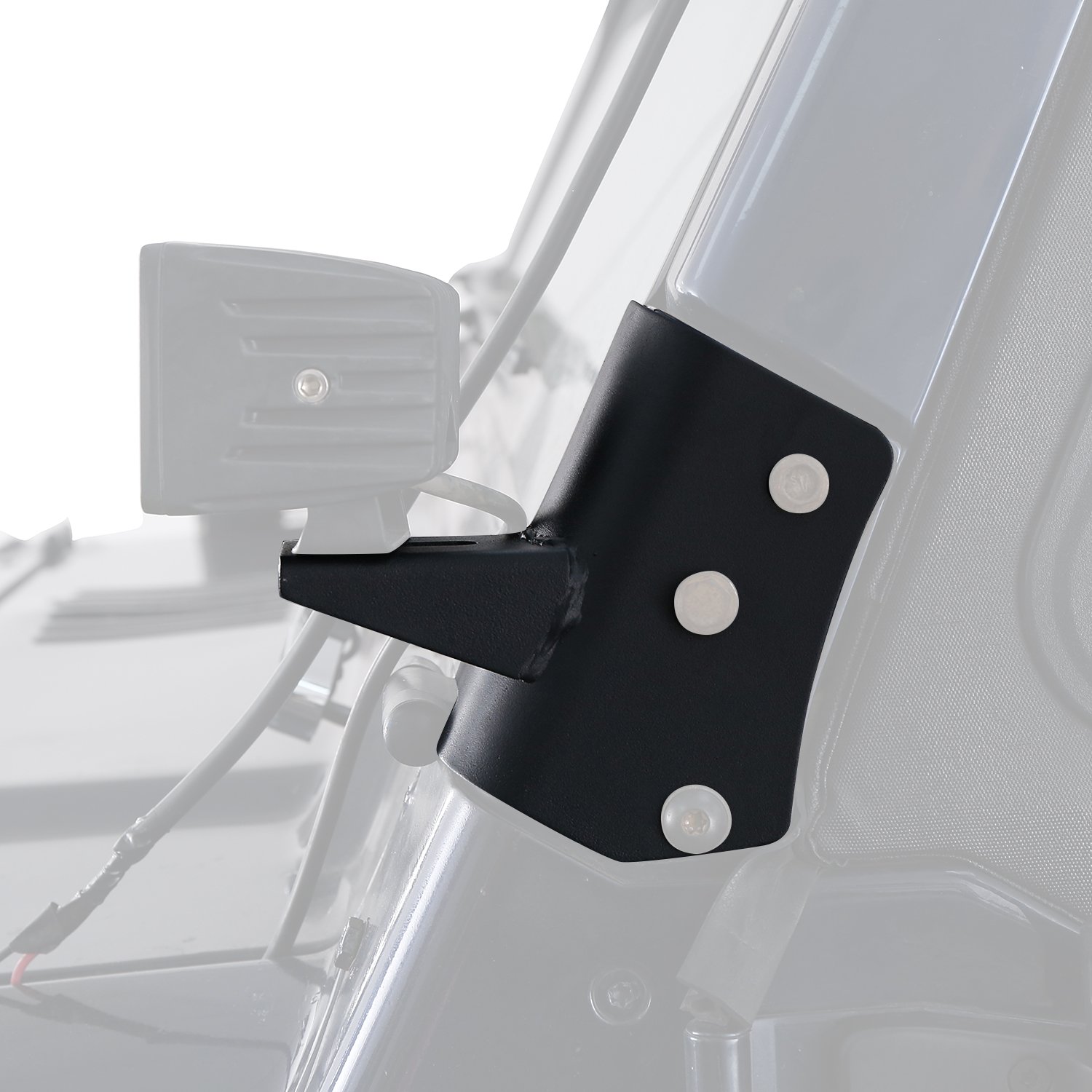 Pair u-Box Jeep Wrangler TJ Windshield Light Mount Bracket for 1997 ...