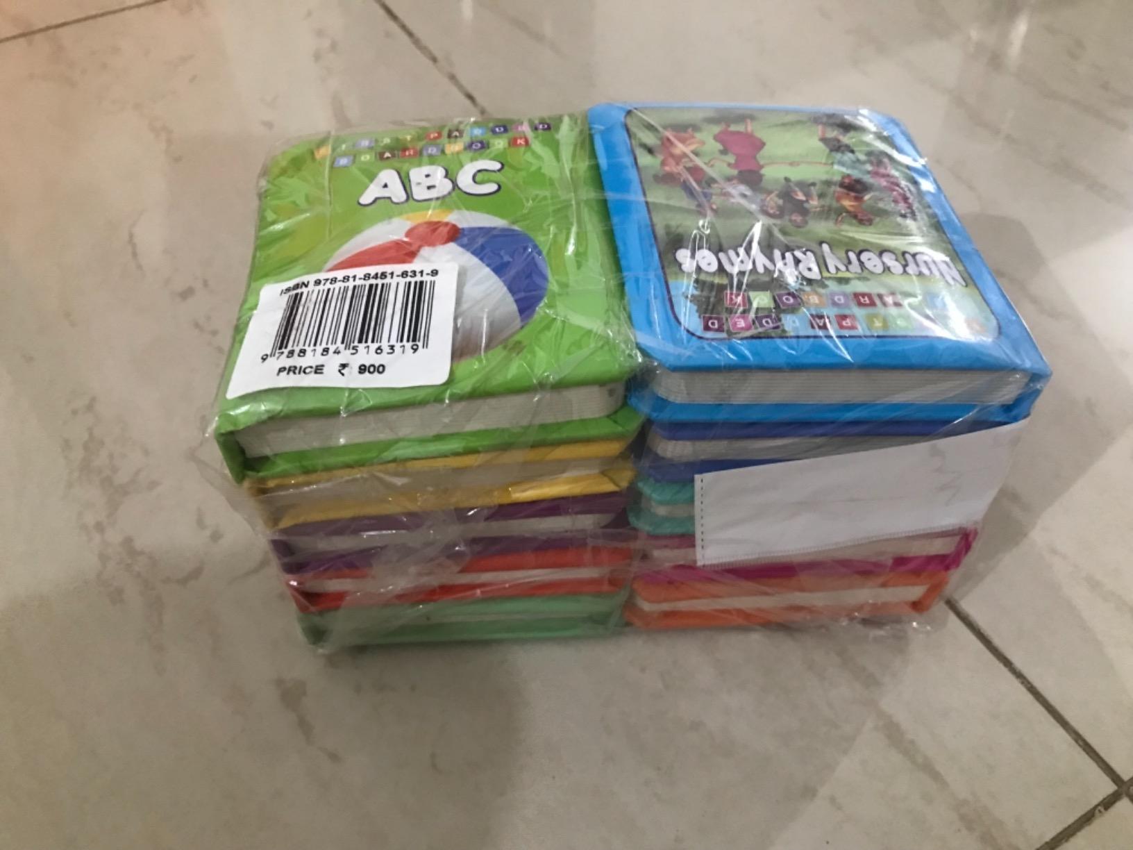 First Padded Board Books Gift Pack for Kids Age 0- 2 years- A Set of 10 ...