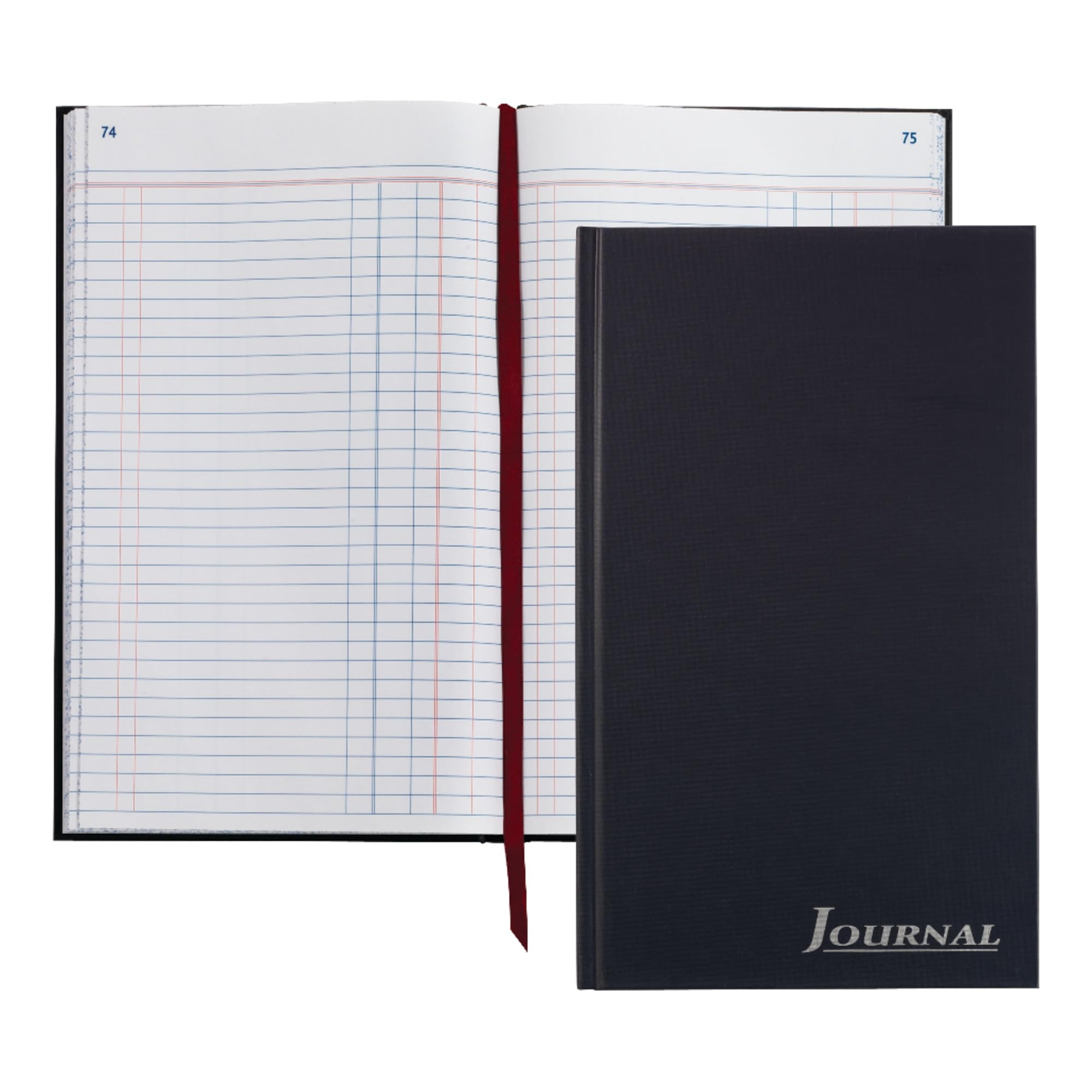 Accounting Record Book Adams Hard Bound Record Ledger - 7.5x12.25 Inch ...