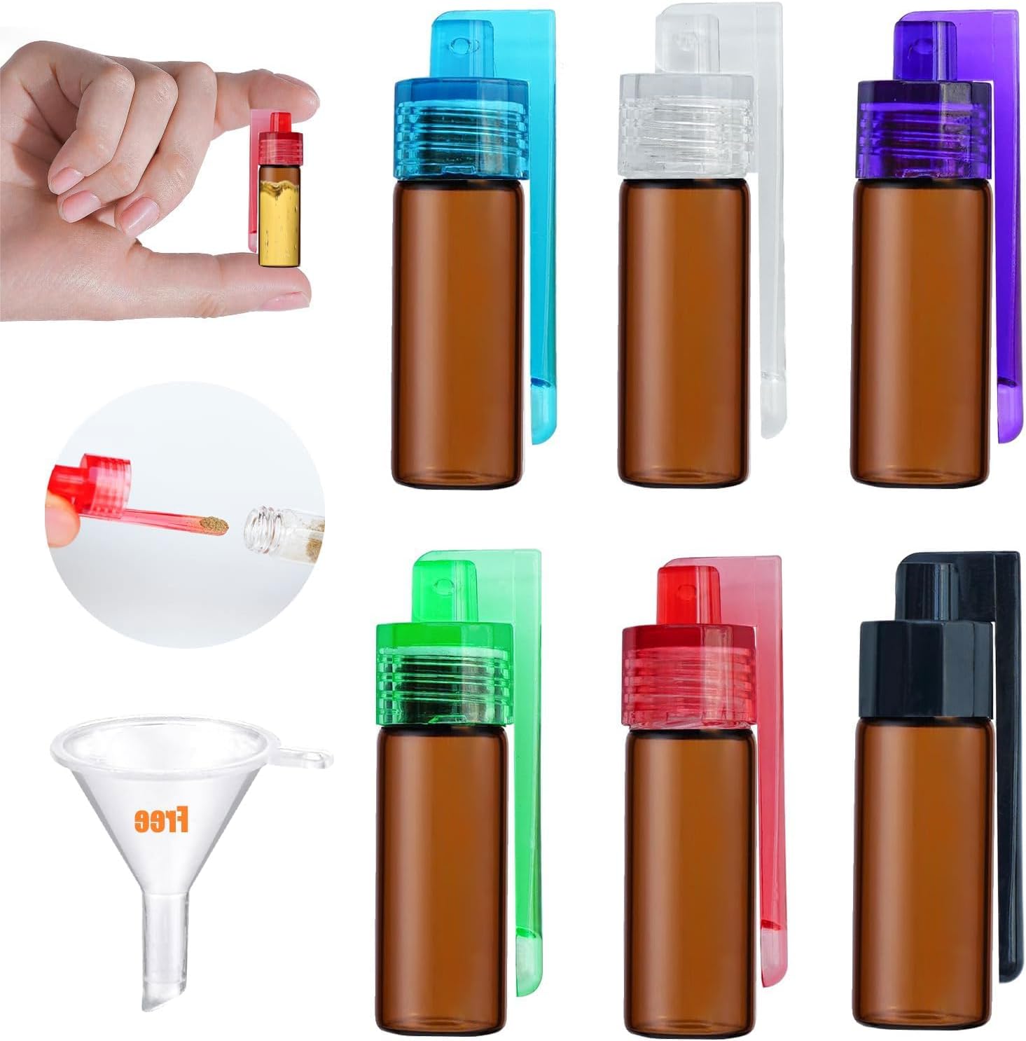 Amazon.com: PUNICA 12 Pcs Mini Salt and Pepper Shakers with Spoon ...