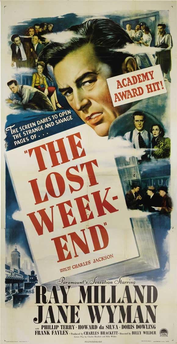 Amazon.com: The Lost Weekend Poster B 27x40 Ray Milland Jane Wyman ...