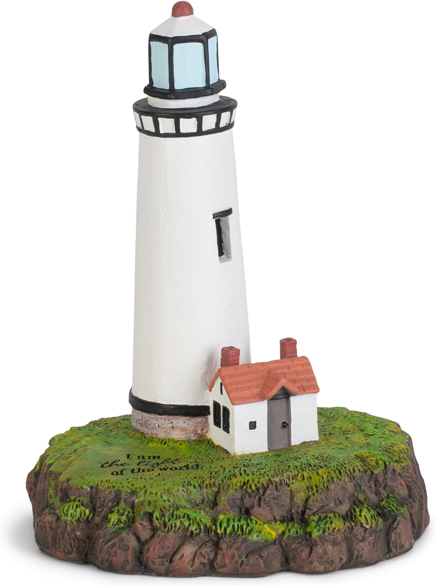 Amazon.com: Hosley 8 Inch Tall Tabletop Resin Lighthouse Blinking Tower ...