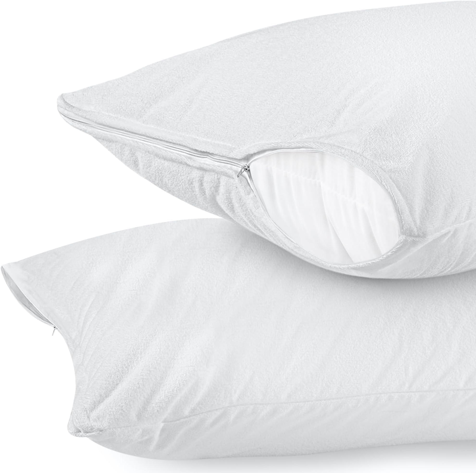 Amazon.com: Kingnex Down Feather Proof Body Pillow Protectors 20x54 ...