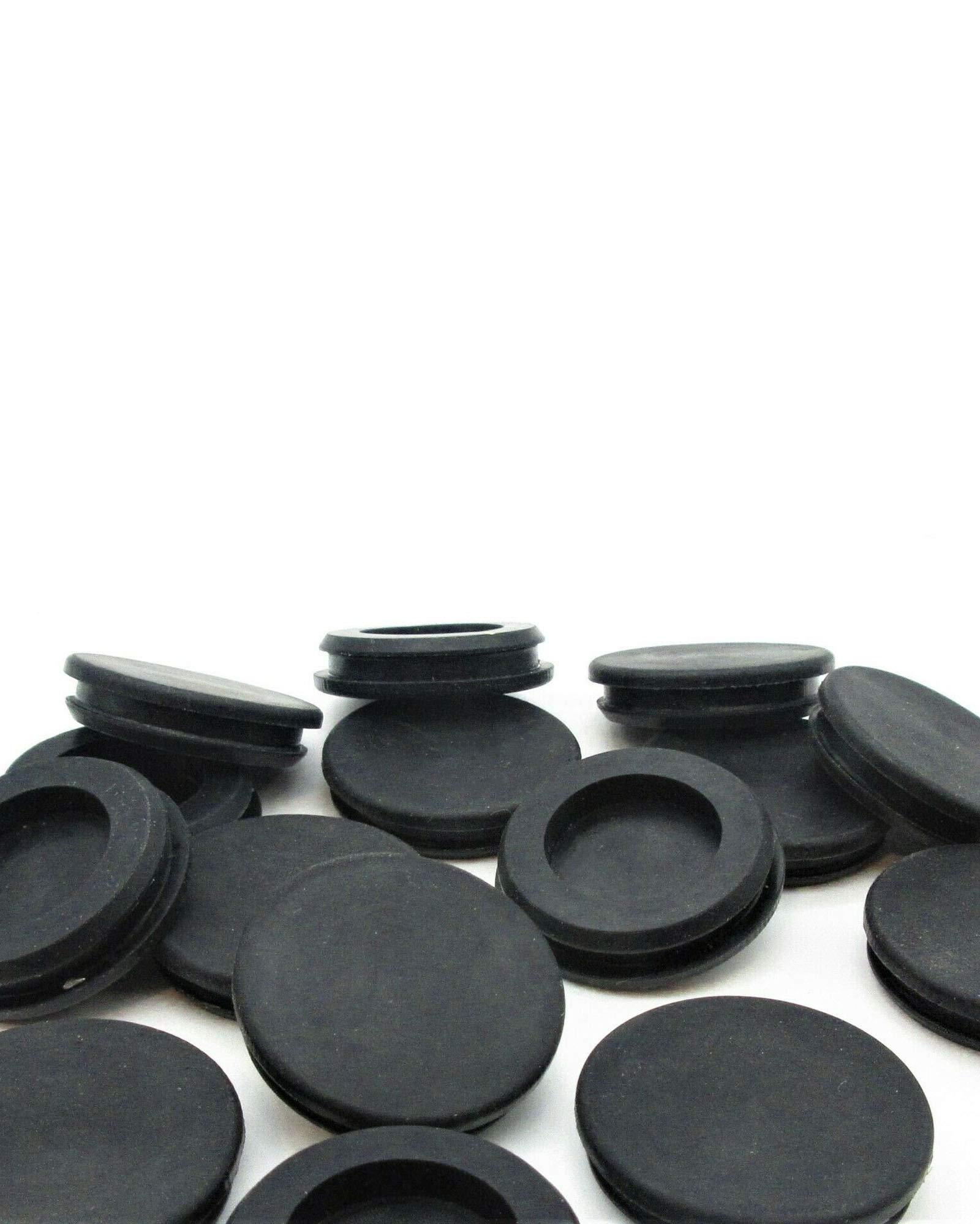 Amazon.com: 1" Rubber Grommets - Rubber Hole Plug Fits 1/8” Thick Panel ...