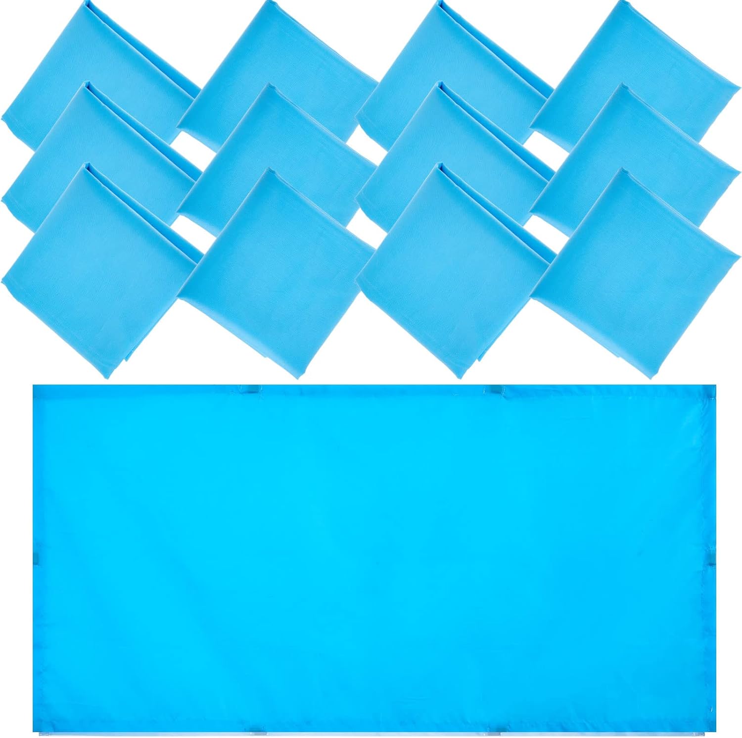 Hortsun 12 Pcs Fluorescent Light Covers 2 x 4 ft Classroom Ceiling ...