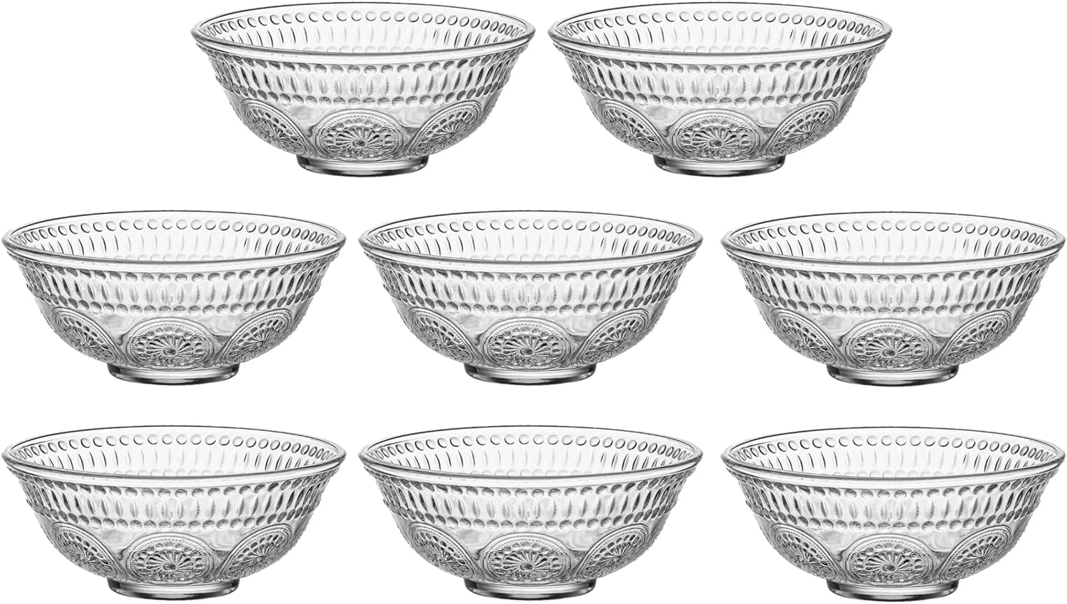 Amazon.com: Godinger Snack Bowls, Stackable Nut Bowl Set of 3 - Dublin ...