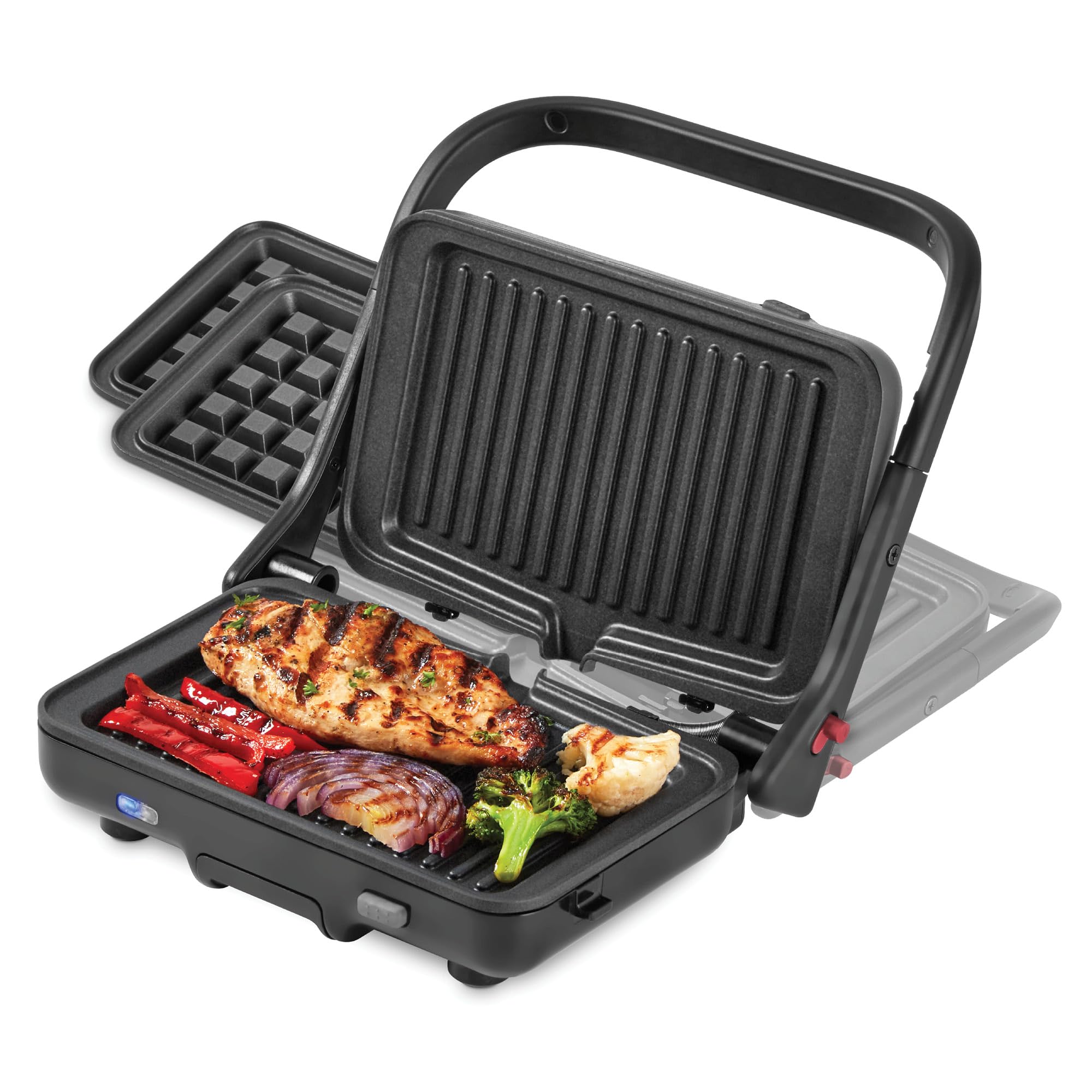 Amazon.com: MultiMaker Flex Press Grill System, Grill + Waffle ...
