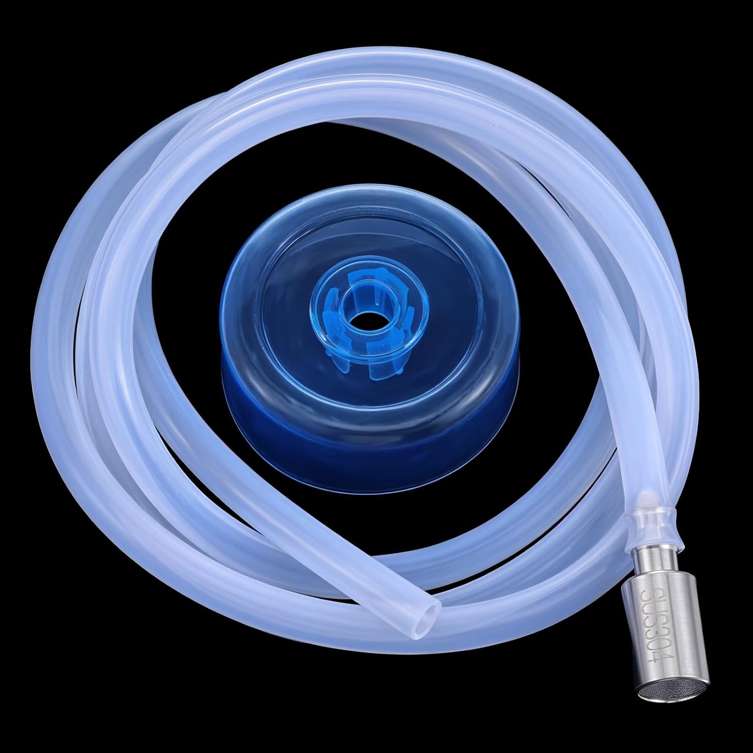 Food Grade Water Hose 1/4" Id Rubber Hose For 5 Gallon Water Bottle ...