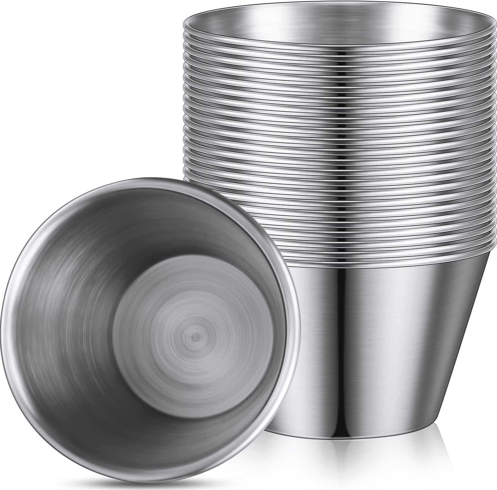 Amazon.com: Update International SC-15 1.5 Oz. Stainless Steel Sauce ...