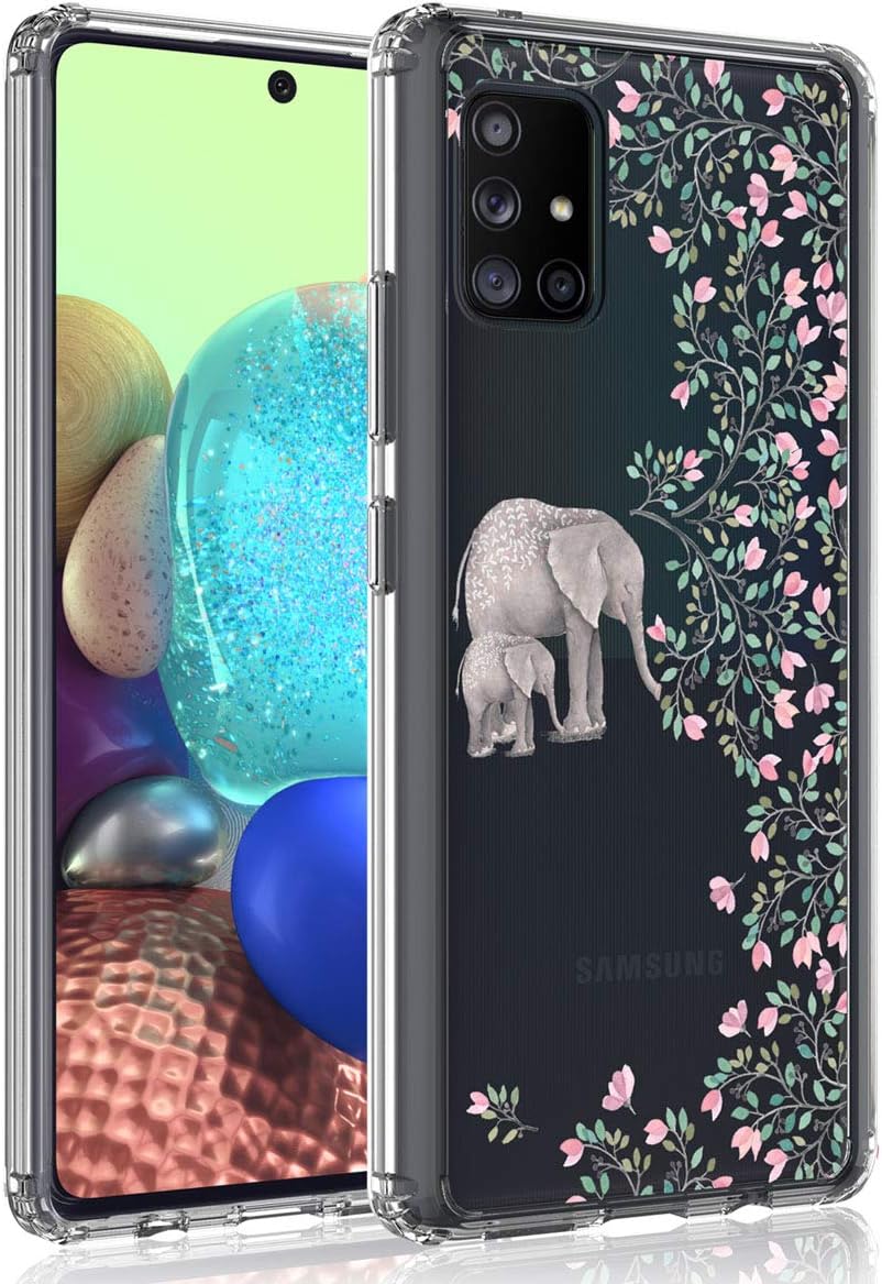 Amazon.com: Asuwish Phone Case for Samsung Galaxy A71 5G Clear ...