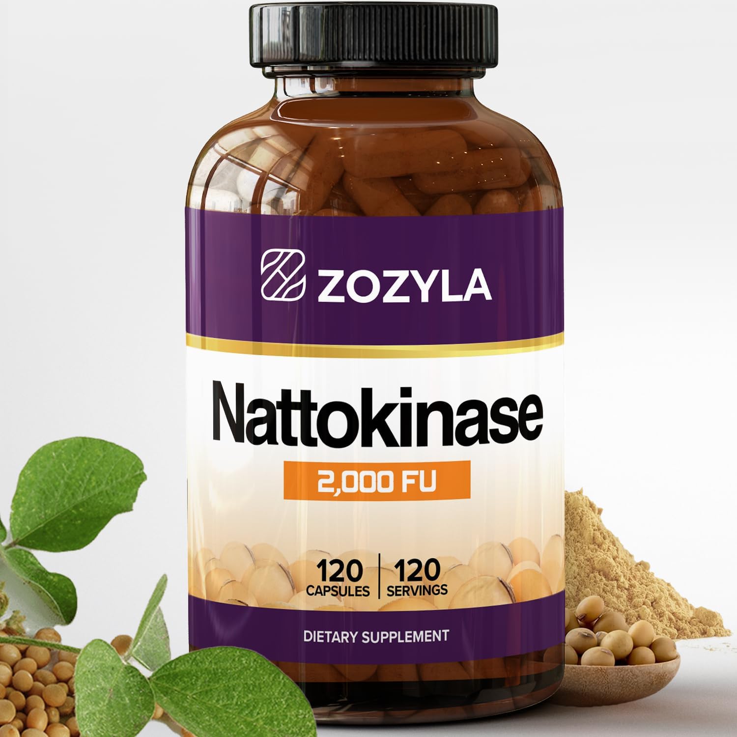 Amazon.com: Eve's Cycle Nattokinase Supplement 4000 FU - 270 Vegan ...