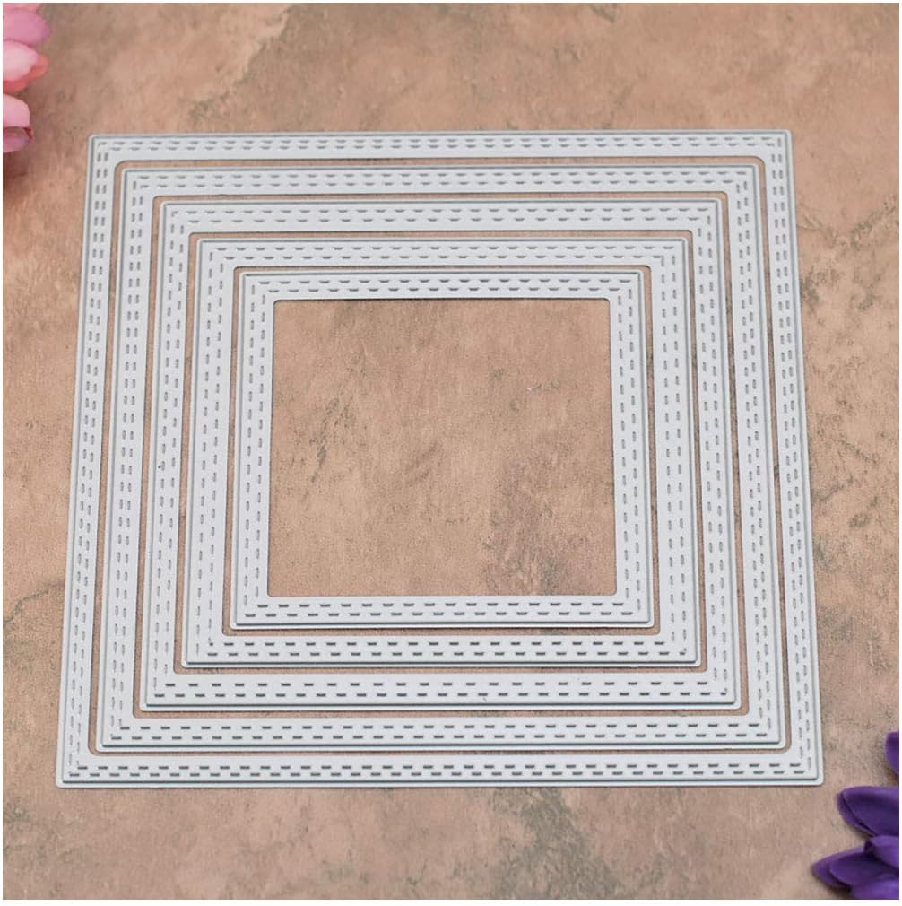 Kwan Crafts Double Sewing Thread Tag Label Metal Die Cutting Dies for ...