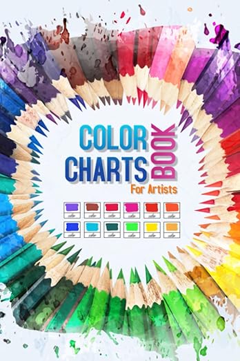 Color Charts Book for Artists: Perfect organizer book for designers ...