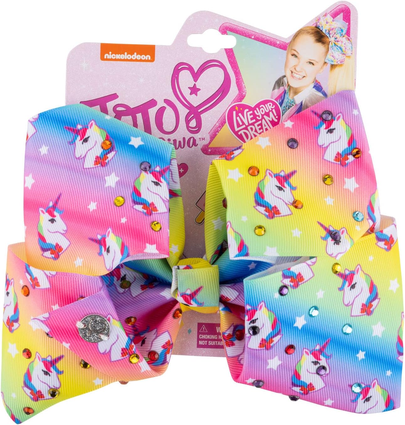 Amazon.com : Jojo Siwa - Bow Gift Set - Hair Bows - Hairclip - 7 Pcs ...