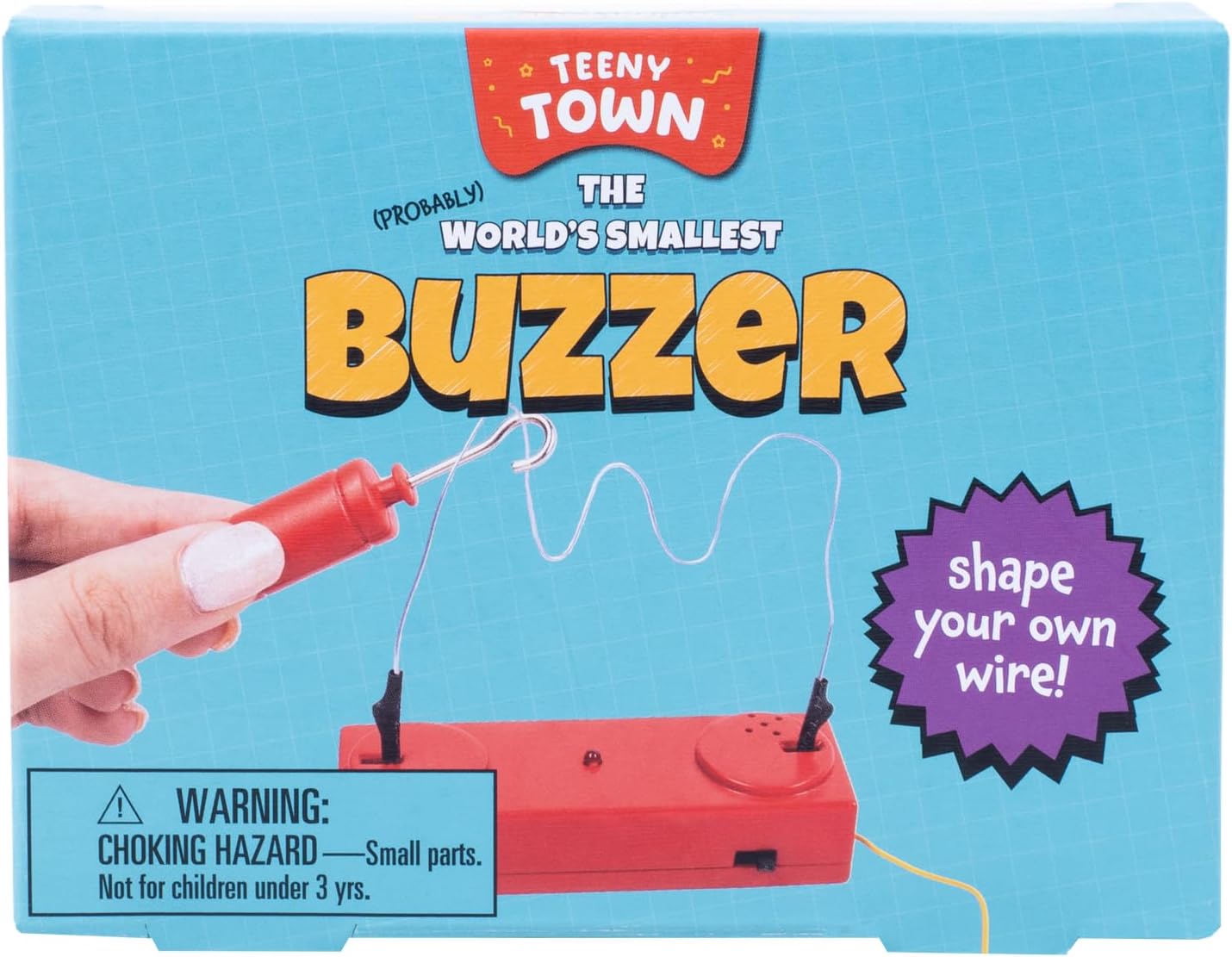Amazon.com: Fizz Creations Teeny Town Buzzer Game: Test Your Hand-Eye ...
