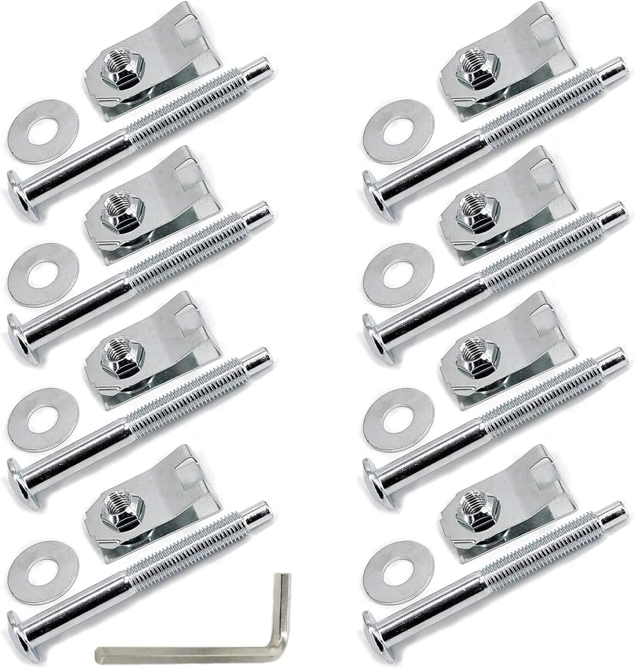 Amazon.com: Truck Bed Mounting Hardware Kit Set of 6 Bolts, Washers ...