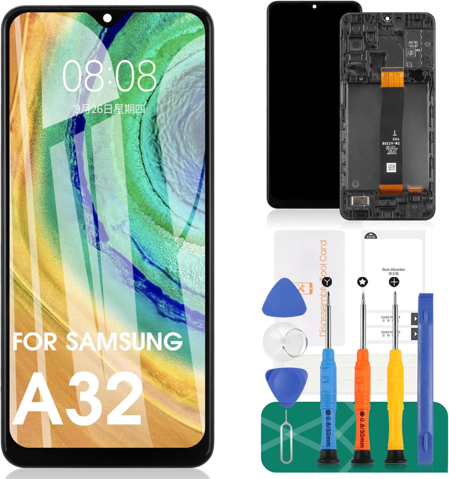 Amazon.com: Screen Replacement for Samsung Galaxy A24 4G LCD Display ...