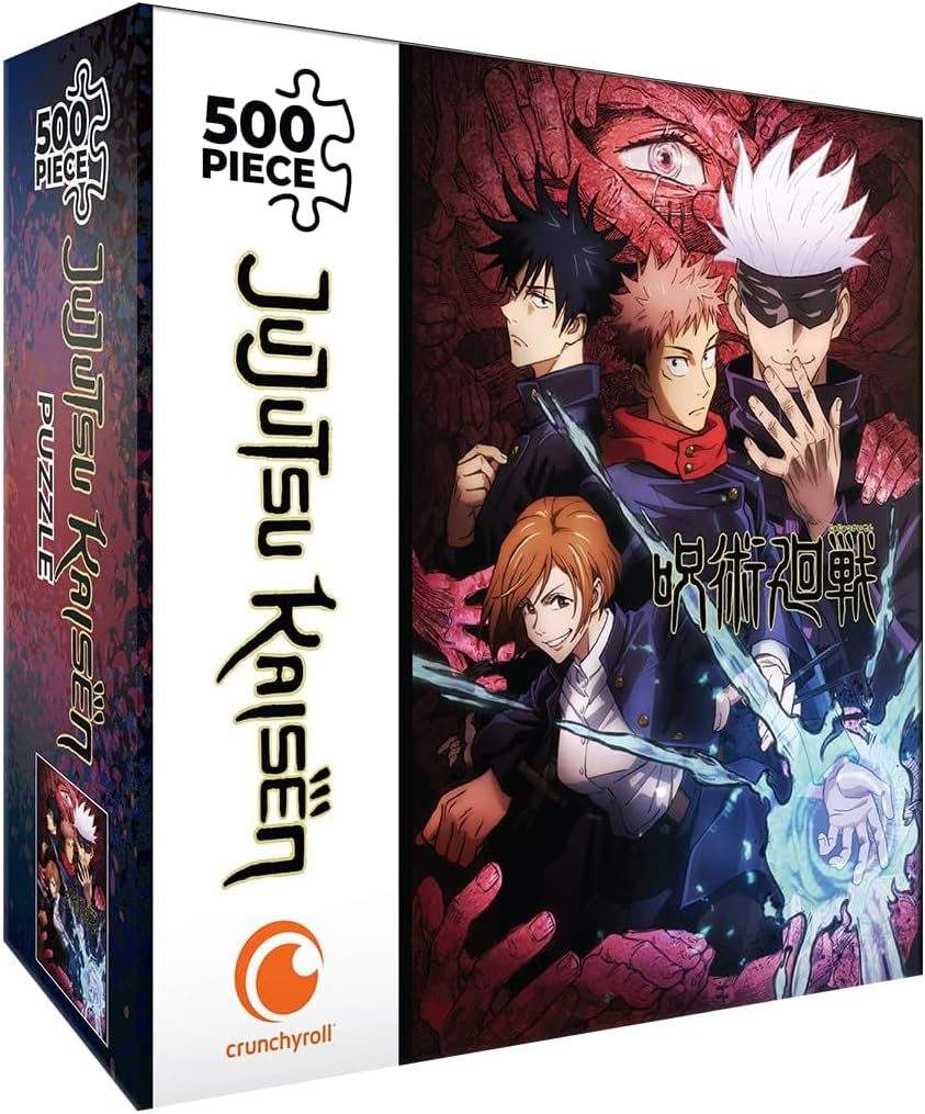 Amazon.com: Jujutsu Kaisen Anime Puzzle, Colorful & Fun 500 Piece ...