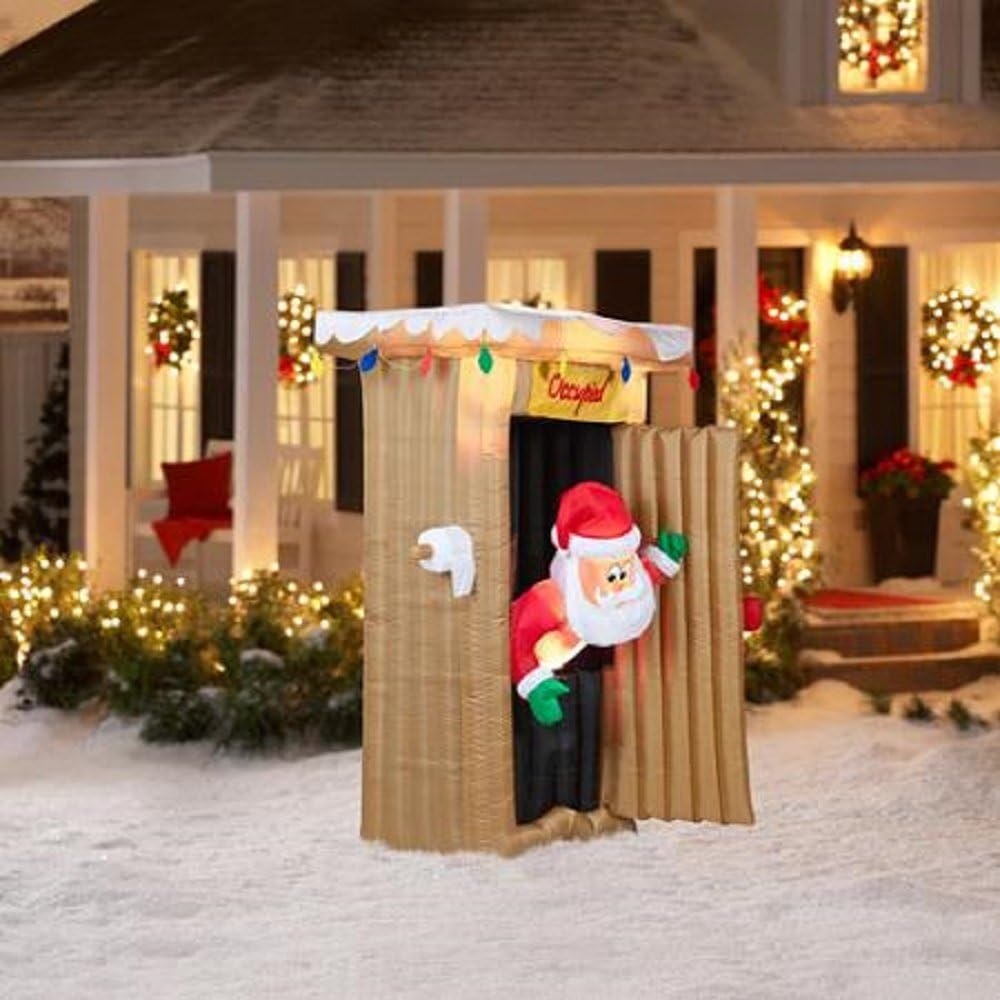 Amazon.com: Gemmy Christmas Inflatable 6 FT Tall Animated LED Lighted ...