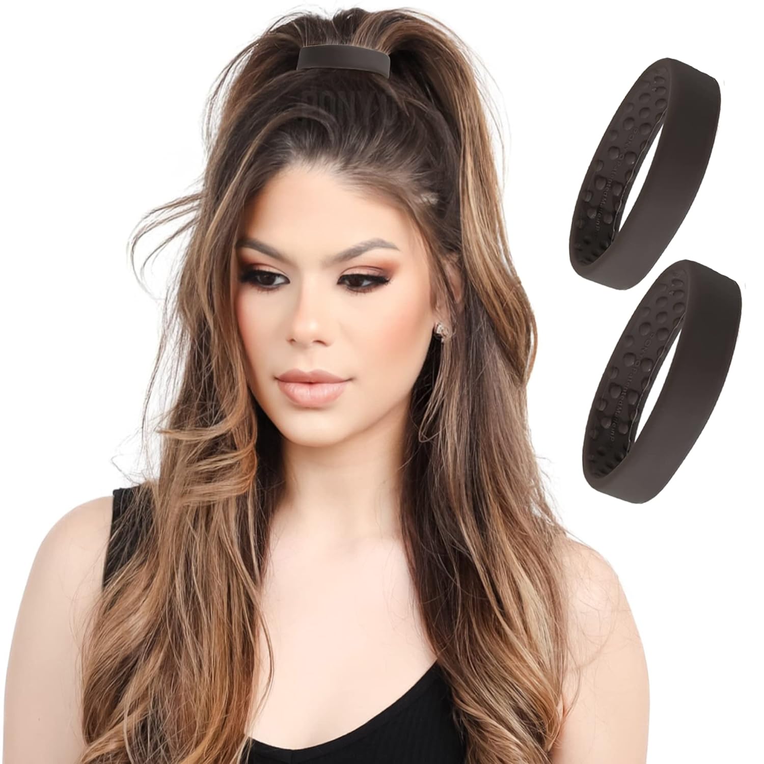 Amazon.com : Small PONY-O for Very Fine Hair or Sections of Hair - PONY ...