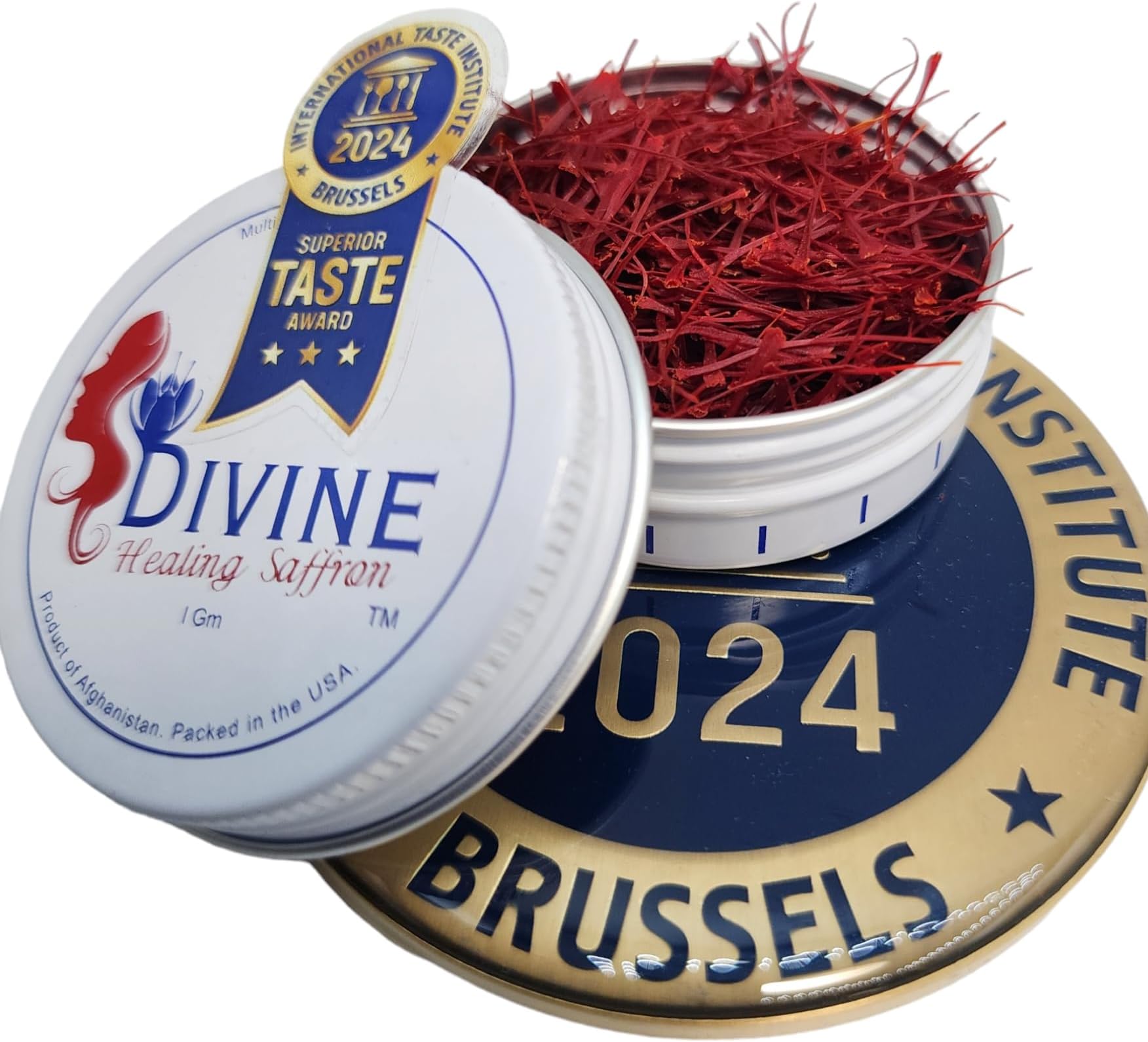 Amazon.com : Golden Saffron, Premium Spanish Saffron Threads, Pure Red ...