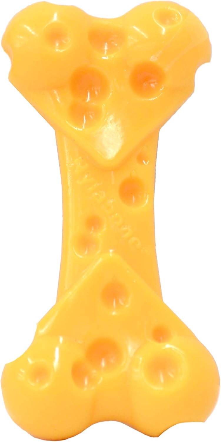 Pet Supplies : Nylabone DuraChew Cheese Bone Cheese Bone Cheese X-Small ...