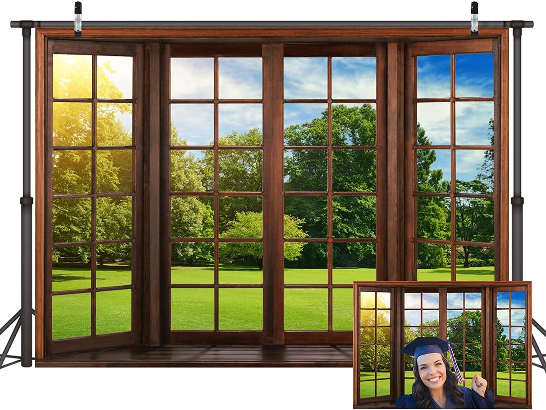 LYWYGG 7x5FT Photography Backdrops Outdoor Landscape Backdrop Home ...