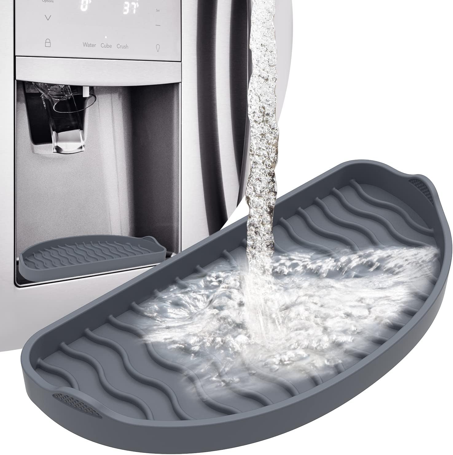 Amazon.com: KEMOEN Refrigerator Drip Catcher Tray, 3.4"x8.2" Protector ...