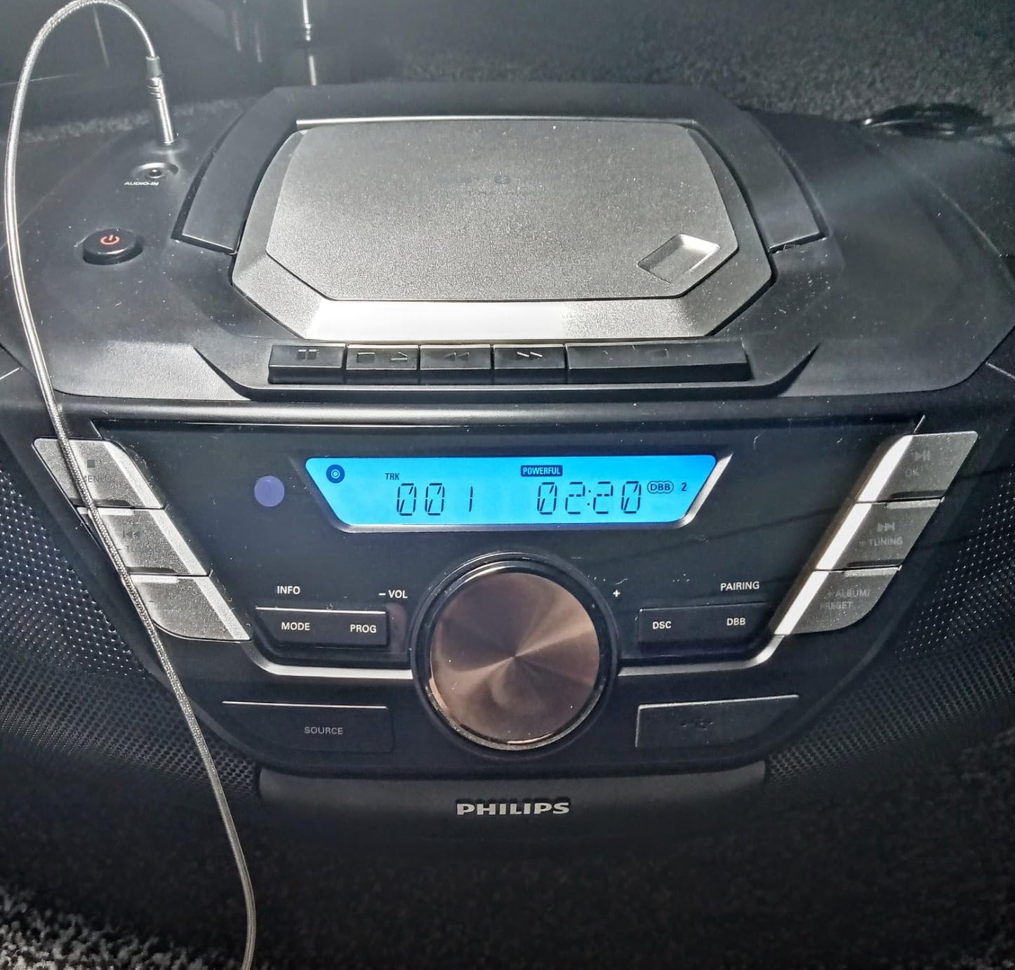Philips AZB798T/12 CD sound machine, Portable CD player (DAB+ /FM ...