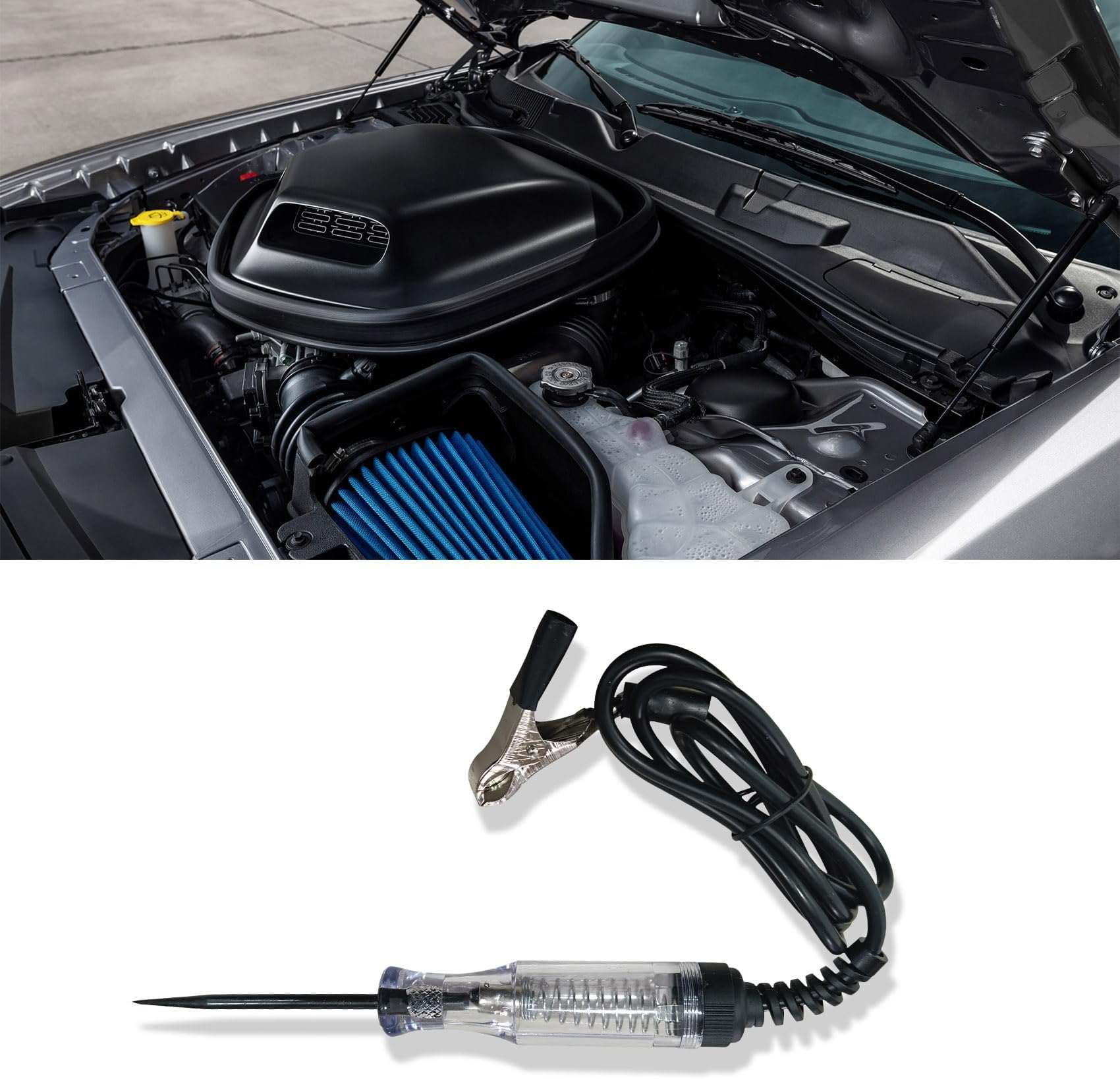 Amazon.com: Kutyun Test Light Automotive, 6V-12V-24V DC Car Circuit ...