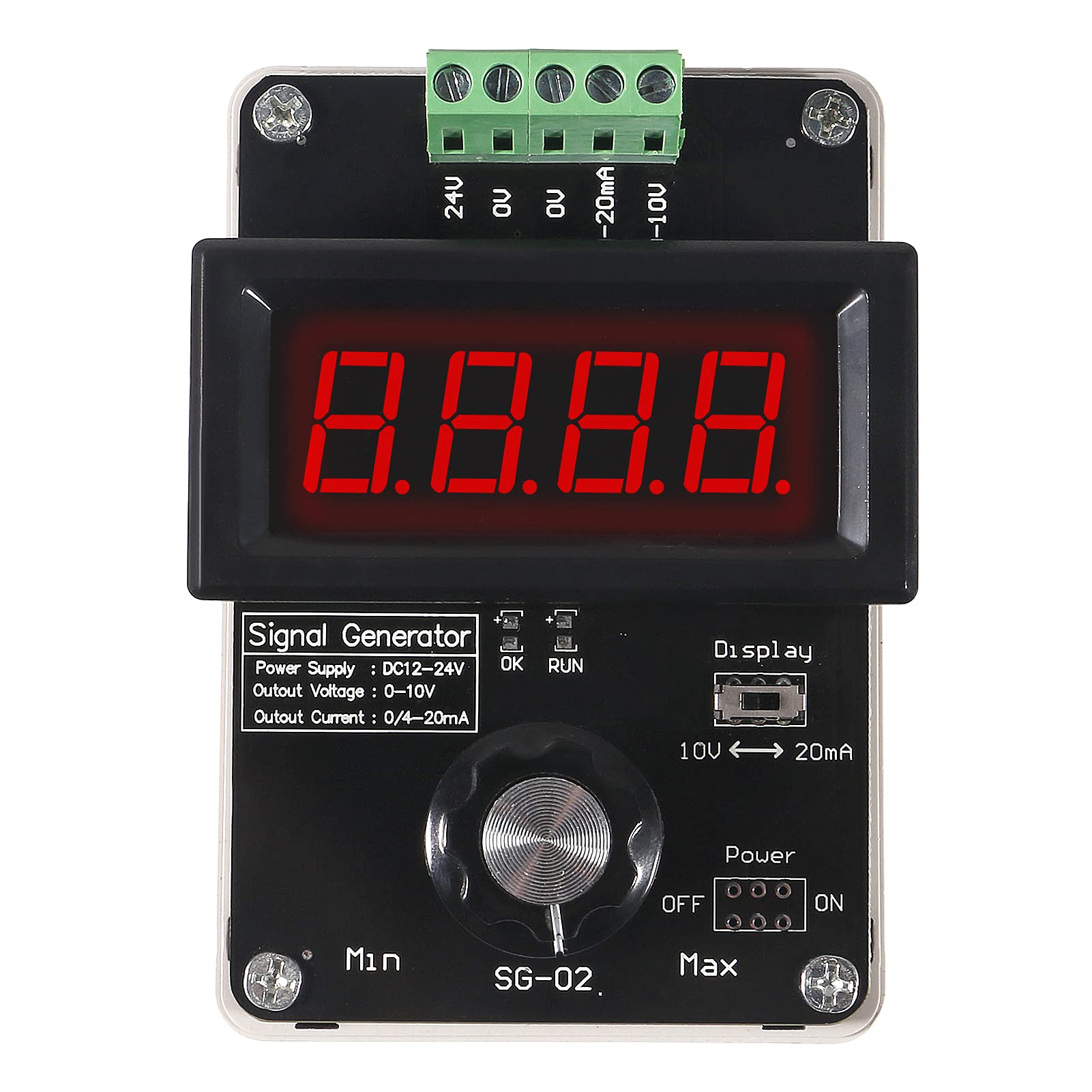 Snapklik.com : 4-20mA Adjustable Signal Generator, DC 0-10V 0 4-20mA ...