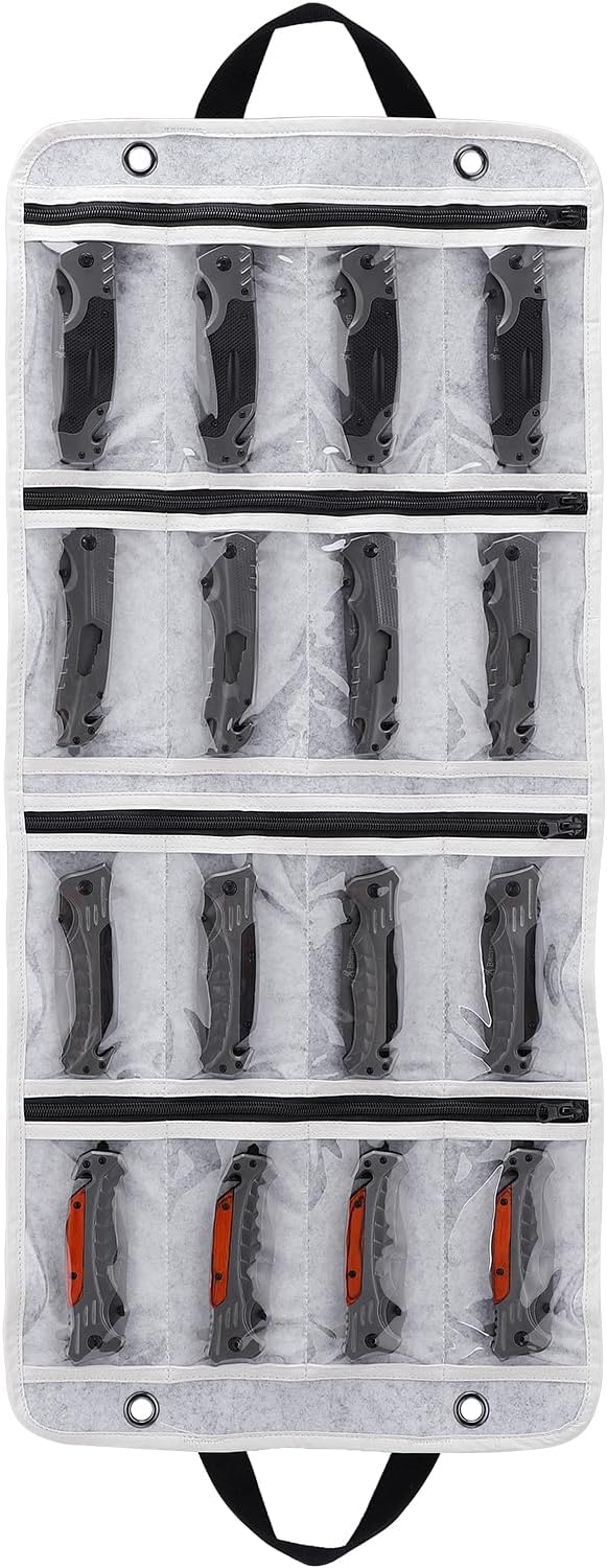 Amazon.com: SWISSELITE Knife Display Bag, Felt Knife Display Case ...