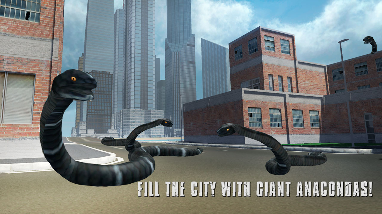 Angry Anaconda Attack: City Hunt - App on Amazon Appstore
