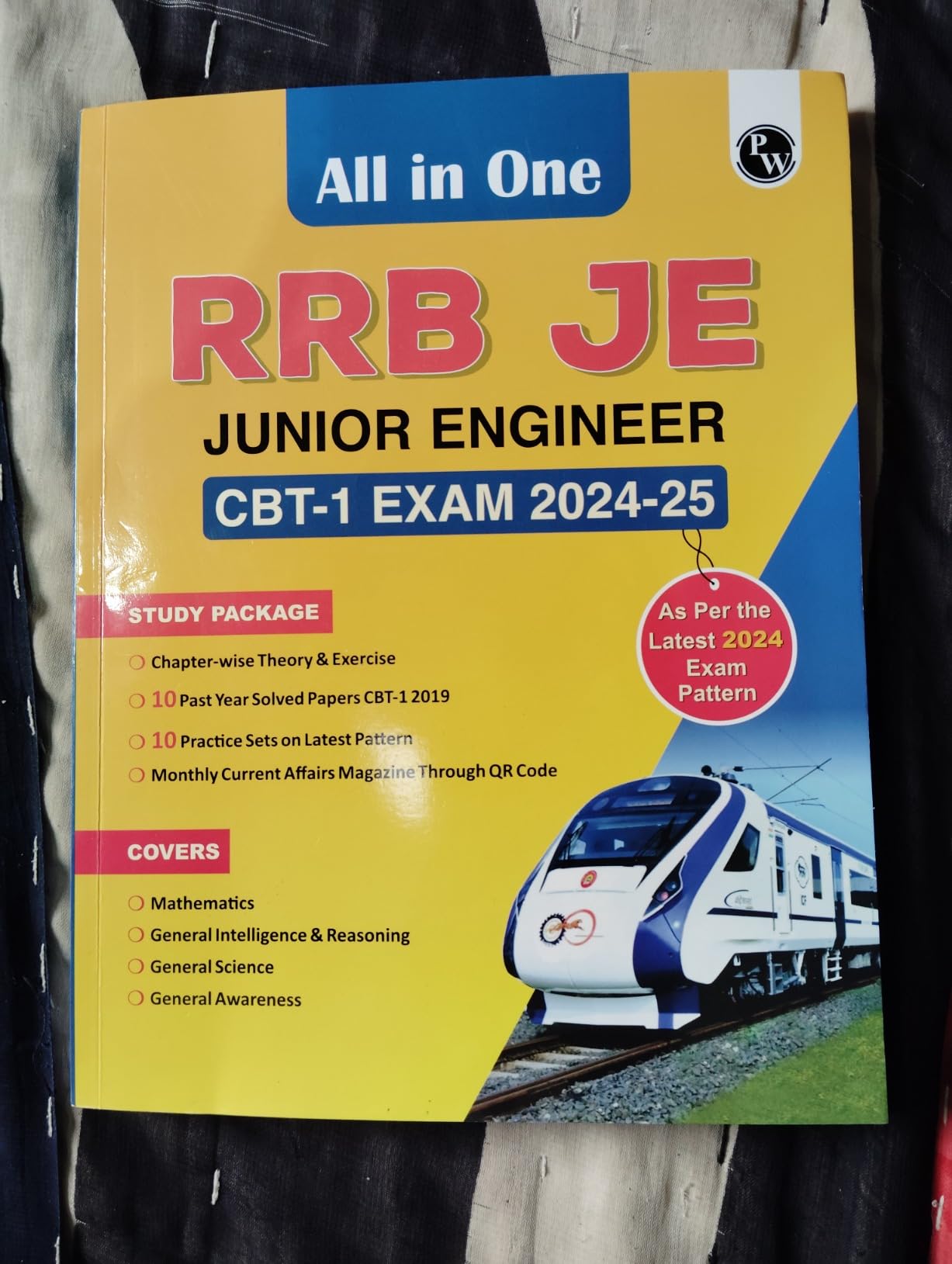 Buy PW All in One RRB Junior Engineer (JE) 2024-2025 CBT - 1 Exam l ...