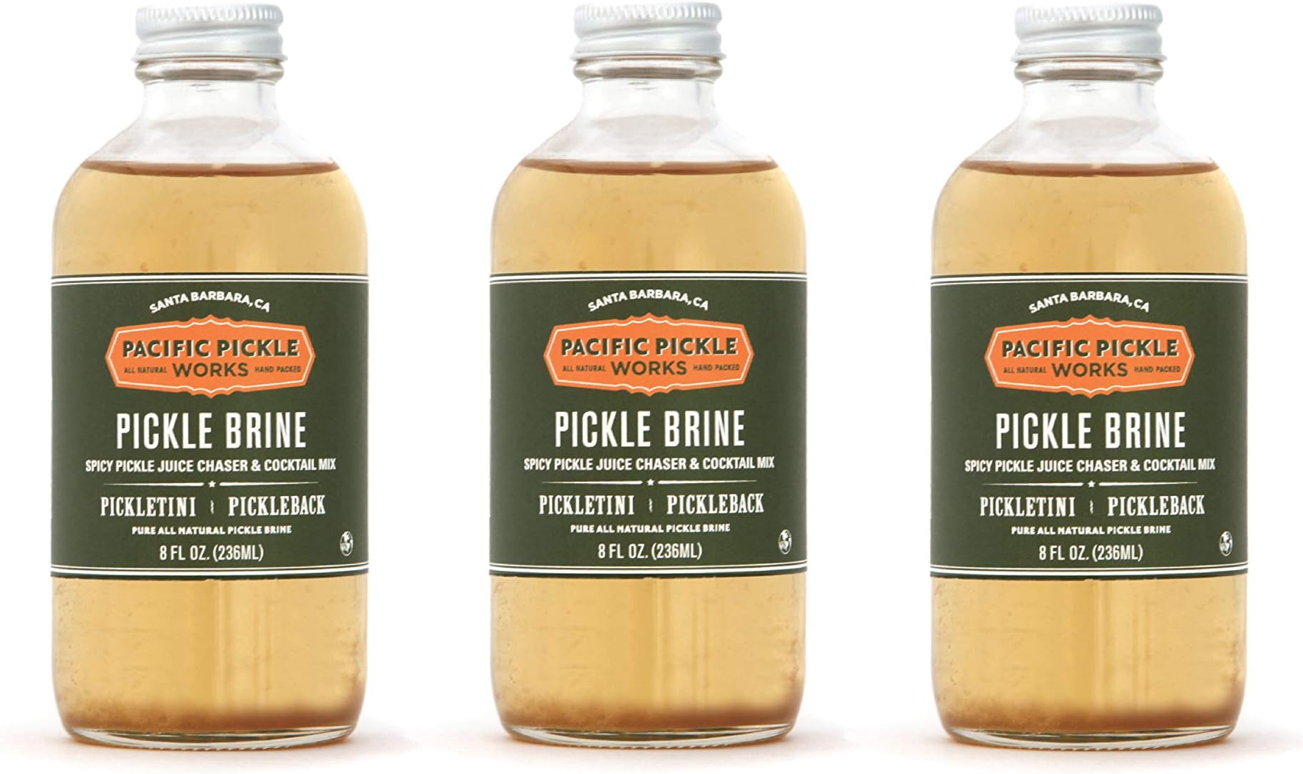 Amazon.com : Pickle Brine (3-pack) - Spicy pickle juice 8oz : Grocery ...