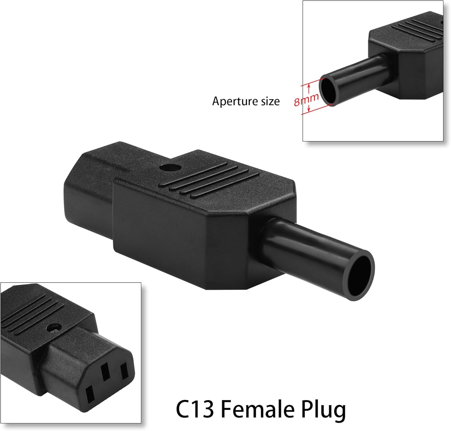 IEC C13 Power Plug Connector C13 Female Plug Kosovo | Ubuy