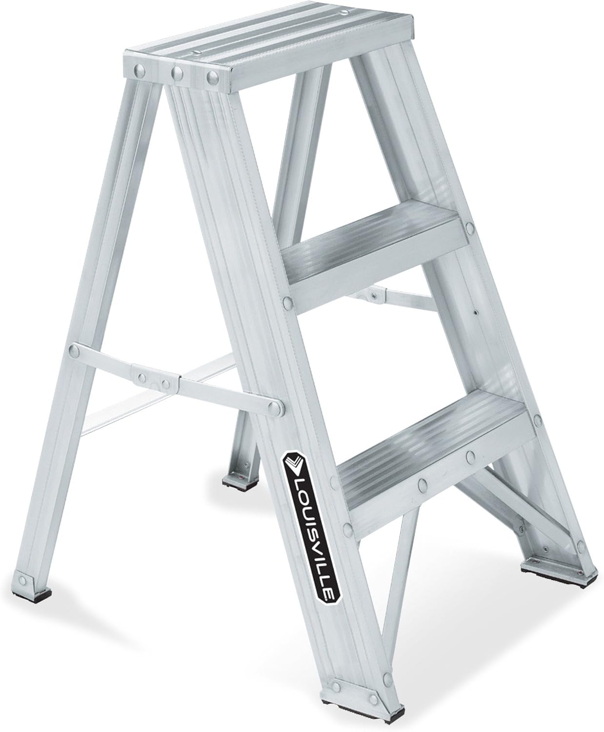 Davidson Ladder L231102 Two-Step Stool 26"x16.1"x5.5" 200lb Cap ...