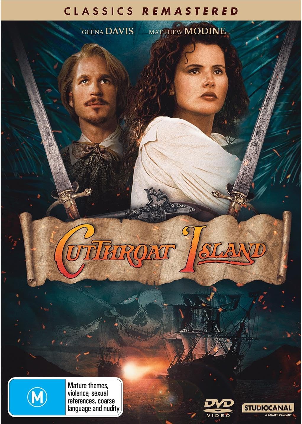 CLASSICS REMASTERED: CUTTHROAT ISLAND - DVD : Renny Harlin: Amazon.com ...