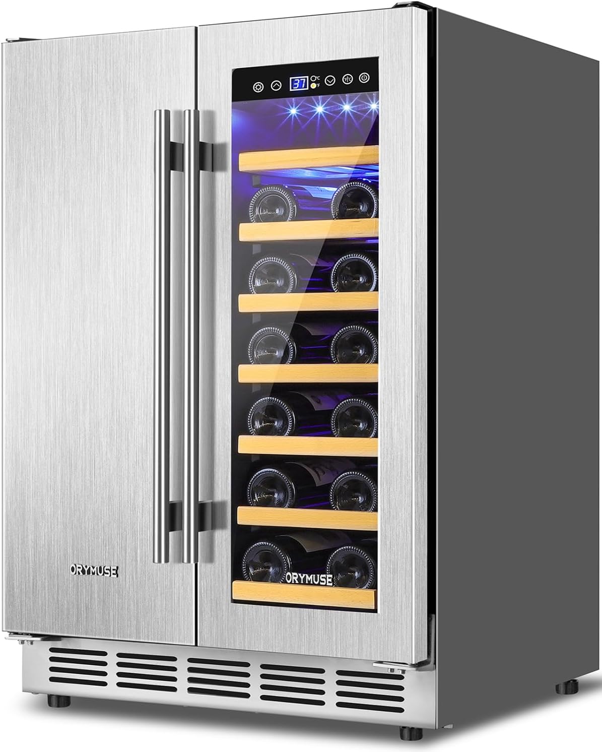 Amazon.com: FoMup 24 Inch Wine and Beverage Refrigerator and Wine ...
