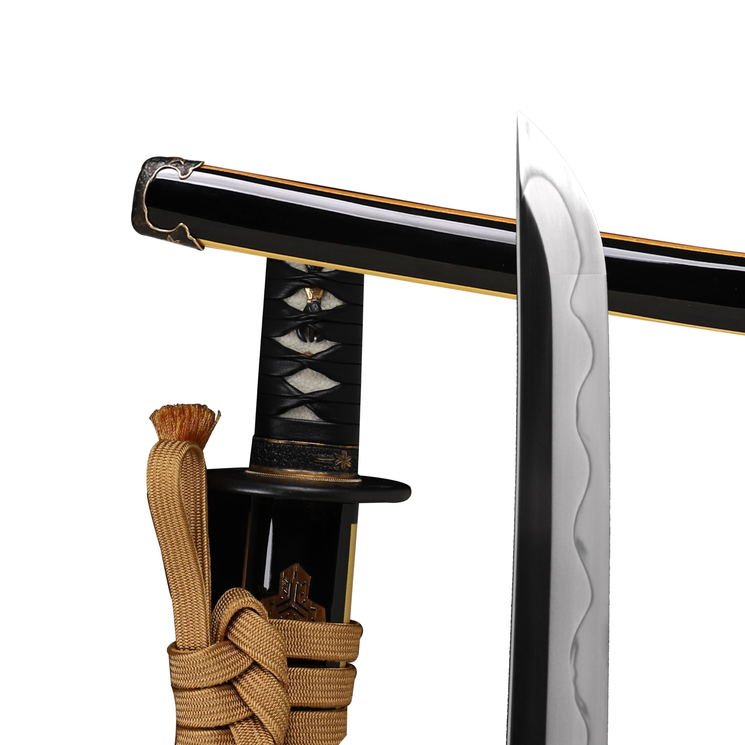 Amazon.com : SHING'S SWORD Hattori Hanzo Handmade Sword, Hand Forged ...